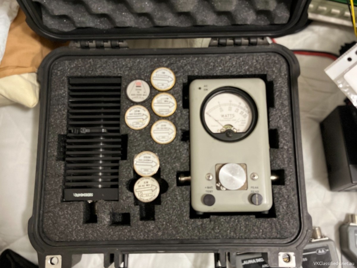 Bird 4314C pwr/swr W/7 slugs & 100w dummy load