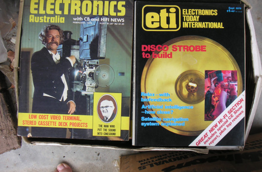 Electronics and radio-related magazines
