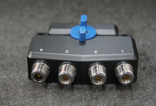 4-way Antenna switch with N Type sockets.