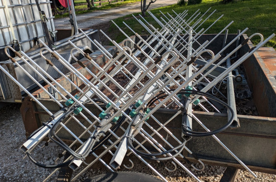 UPDATED: 4 yagi EME array on 144 MHz