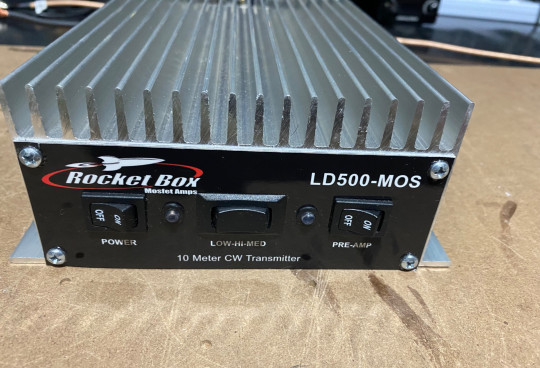 New Rocket box hf amp ld500 mos