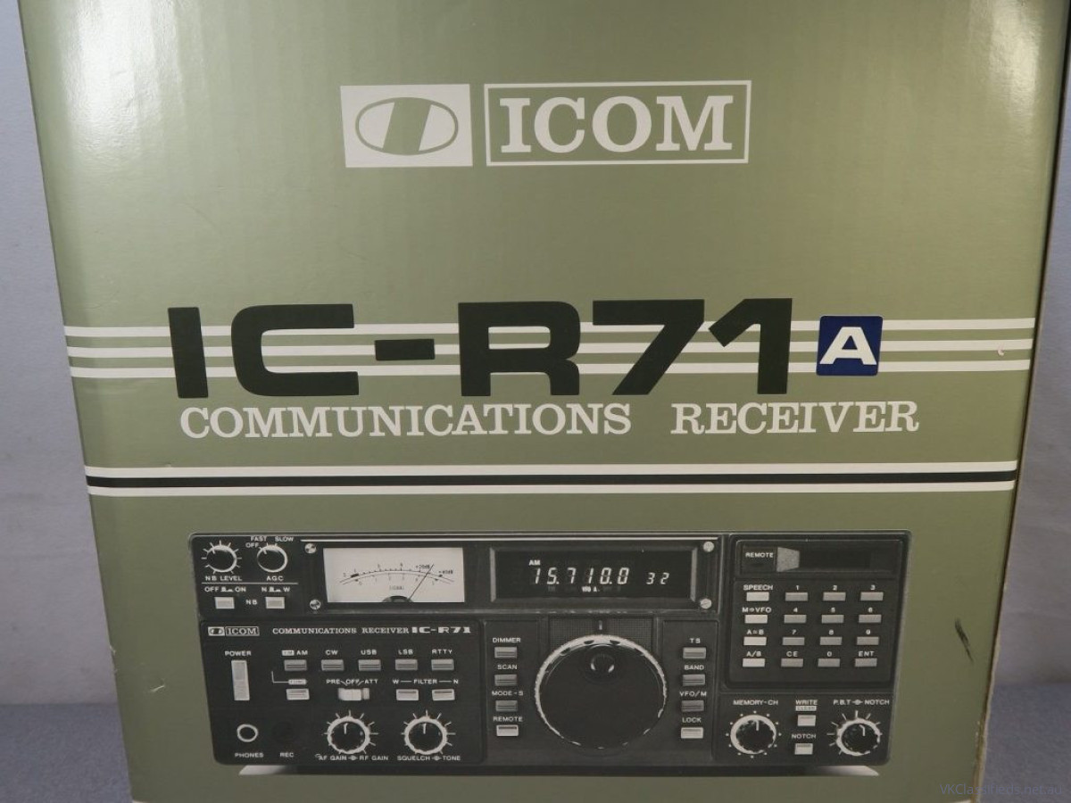 ICOM 71A As New.