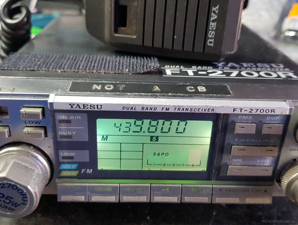 Yaesu FT2700RH Dual Band